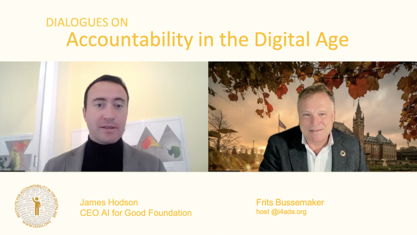 James Hodson - AI for Good Foundation - I4ADA Institute